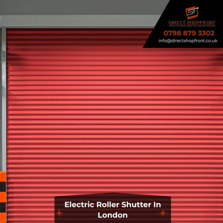 Electric Roller Shutter In London - Direct Shopfront