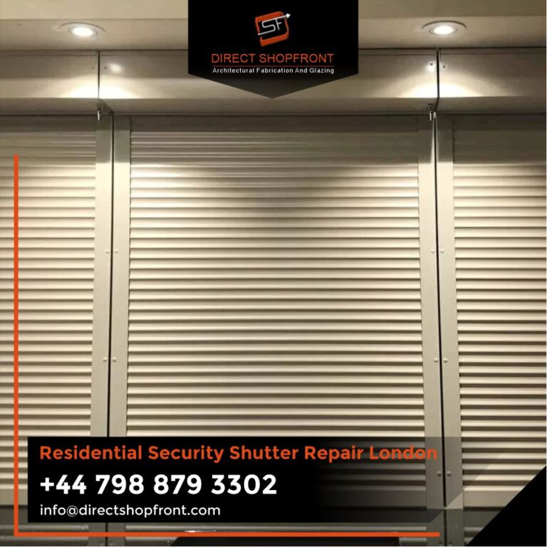 Residential Security Shutter Repair London